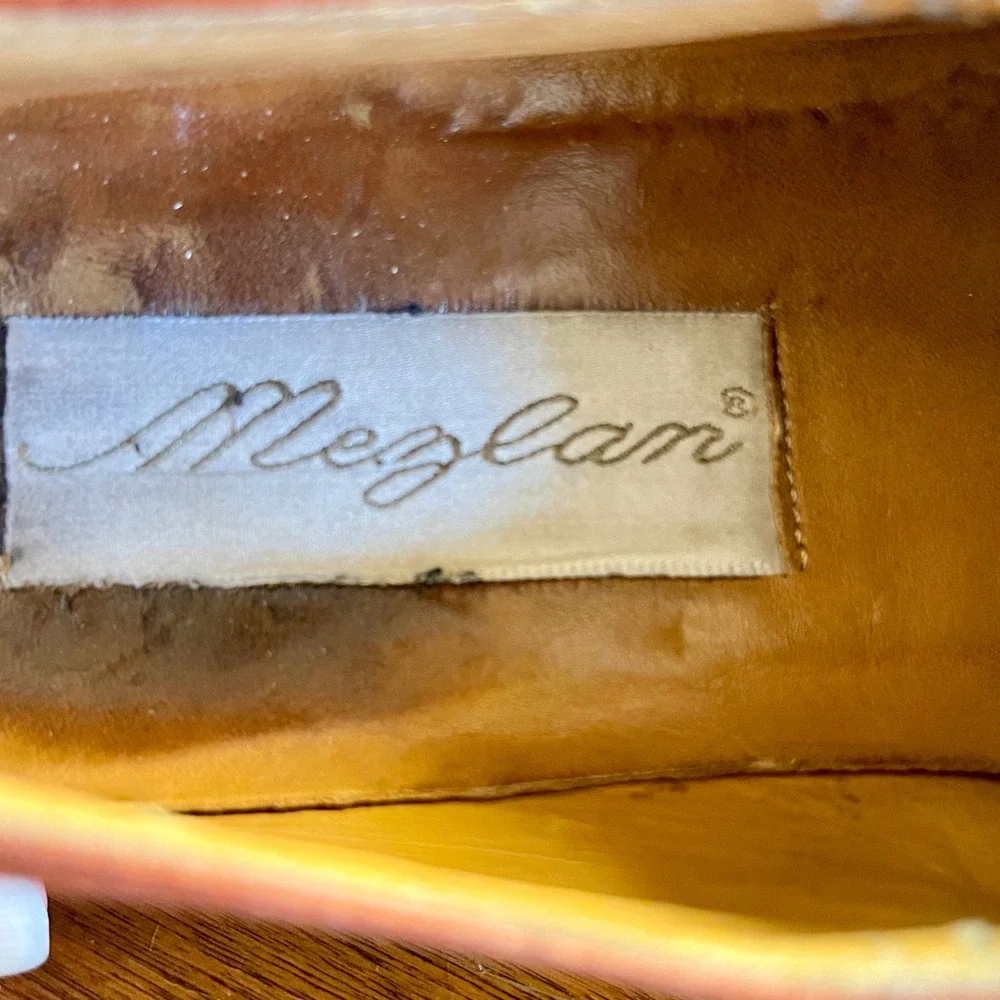 Mezlan | Shoes | Mezlan Leather Split Toe Derby Shoes Men Sz 8 Brown ...